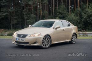 Beige Lexus IS 2006 in Tallinn, with an engine capacity of 2.50 L and mileage of 274 thousand km for 5500 €, photo  on AUTOMOTO.COM.LV