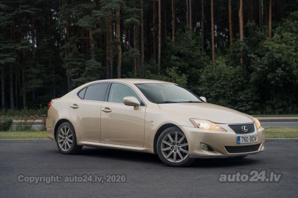 Beige Lexus IS 2006 in Tallinn, with an engine capacity of 2.50 L and mileage of 274 thousand km for 5500 €, photo 2 on AUTOMOTO.COM.LV
