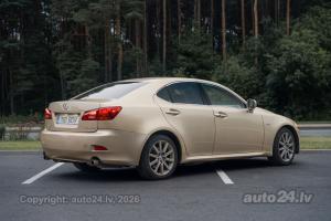 Beige Lexus IS 2006 in Tallinn, with an engine capacity of 2.50 L and mileage of 274 thousand km for 5500 €, photo 9 on AUTOMOTO.COM.LV