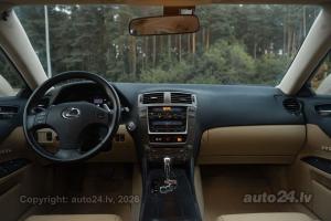 Beige Lexus IS 2006 in Tallinn, with an engine capacity of 2.50 L and mileage of 274 thousand km for 5500 €, photo 19 on AUTOMOTO.COM.LV