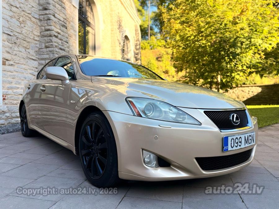 Smilšu krāsa Lexus IS 2006 Tallina, ar dzinēja tilpumu 2.50 L un nobraukumu 0 tūkst. km par 2999 €, foto 3 vietnē AUTOMOTO.COM.LV