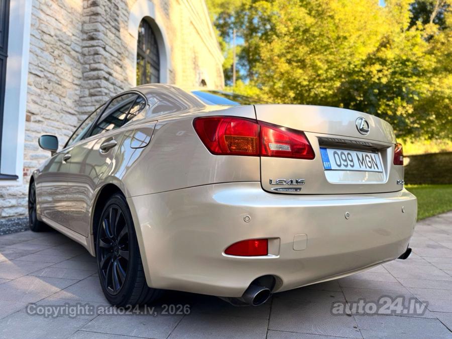 Smilšu krāsa Lexus IS 2006 Tallina, ar dzinēja tilpumu 2.50 L un nobraukumu 0 tūkst. km par 2999 €, foto 5 vietnē AUTOMOTO.COM.LV