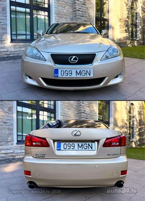 Smilšu krāsa Lexus IS 2006 Tallina, ar dzinēja tilpumu 2.50 L un nobraukumu 0 tūkst. km par 2999 €, foto 7 vietnē AUTOMOTO.COM.LV