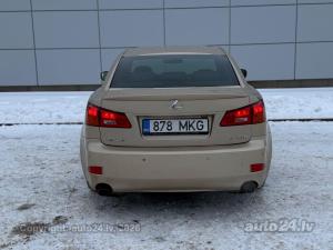 Smilšu krāsa Lexus IS 2007 Tartu, ar dzinēja tilpumu 2.50 L un nobraukumu 310 tūkst. km par 3400 €, foto 5 vietnē AUTOMOTO.COM.LV