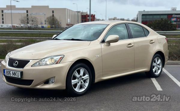 Smilšu krāsa Lexus IS 2007 Tallina, ar dzinēja tilpumu 2.20 L un nobraukumu 255 tūkst. km par 2999 €, foto 2 vietnē AUTOMOTO.COM.LV