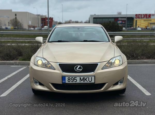 Smilšu krāsa Lexus IS 2007 Tallina, ar dzinēja tilpumu 2.20 L un nobraukumu 255 tūkst. km par 2999 €, foto 3 vietnē AUTOMOTO.COM.LV