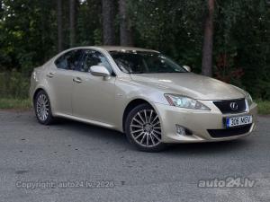 Beige Lexus IS 2007 in Tallinn, with an engine capacity of 2.50 L and mileage of 169 thousand km for 5200 €, photo 3 on AUTOMOTO.COM.LV