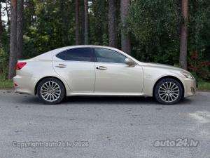 Beige Lexus IS 2007 in Tallinn, with an engine capacity of 2.50 L and mileage of 169 thousand km for 5200 €, photo 4 on AUTOMOTO.COM.LV