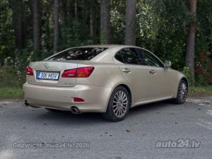 Beige Lexus IS 2007 in Tallinn, with an engine capacity of 2.50 L and mileage of 169 thousand km for 5200 €, photo 6 on AUTOMOTO.COM.LV