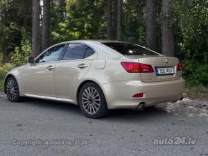 Beige Lexus IS 2007 in Tallinn, with an engine capacity of 2.50 L and mileage of 169 thousand km for 5200 €, photo 7 on AUTOMOTO.COM.LV