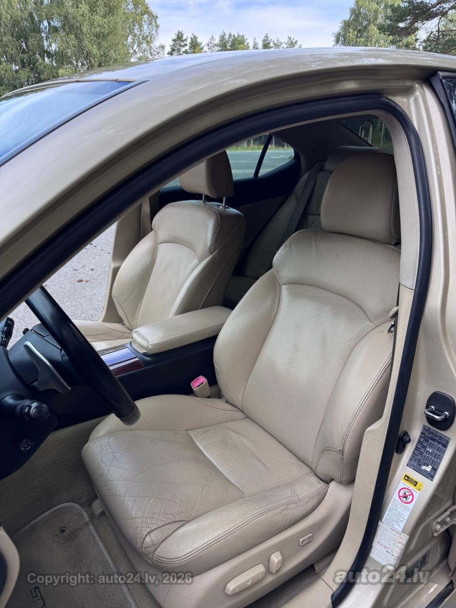 Beige Lexus IS 2007 in Tallinn, with an engine capacity of 2.50 L and mileage of 169 thousand km for 5200 €, photo 9 on AUTOMOTO.COM.LV