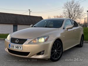 Beige Lexus IS 2008 in Tallinn, with an engine capacity of 2.50 L and mileage of 183 thousand km for 7290 €, photo  on AUTOMOTO.COM.LV