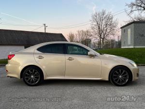 Beige Lexus IS 2008 in Tallinn, with an engine capacity of 2.50 L and mileage of 183 thousand km for 7290 €, photo 9 on AUTOMOTO.COM.LV