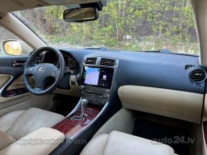 Beige Lexus IS 2008 in Tallinn, with an engine capacity of 2.50 L and mileage of 183 thousand km for 7290 €, photo 22 on AUTOMOTO.COM.LV