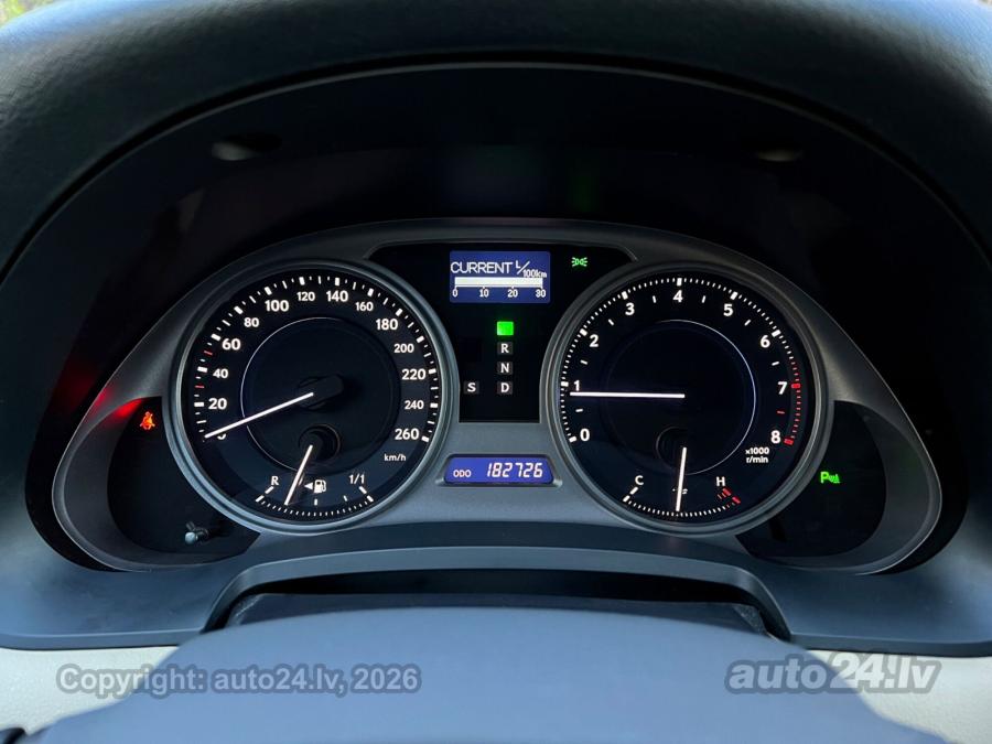 Beige Lexus IS 2008 in Tallinn, with an engine capacity of 2.50 L and mileage of 183 thousand km for 7290 €, photo 25 on AUTOMOTO.COM.LV