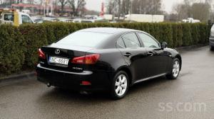 Melns Lexus IS 2006 Rīga, ar dzinēja tilpumu 2.20 L un nobraukumu 270 tūkst. km par 2950 €, foto 3 vietnē AUTOMOTO.COM.LV