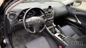 Melns Lexus IS 2006 Rīga, ar dzinēja tilpumu 2.20 L un nobraukumu 270 tūkst. km par 2950 €, foto 12 vietnē AUTOMOTO.COM.LV