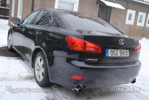 Black Lexus IS 2006 in Voru, with an engine capacity of 2.50 L and mileage of 244 thousand km for 3500 €, photo 5 on AUTOMOTO.COM.LV