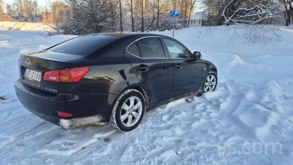 Melns Lexus IS 2006 Liepāja, ar dzinēja tilpumu 2.20 L un nobraukumu 365 tūkst. km par 2600 €, foto 2 vietnē AUTOMOTO.COM.LV