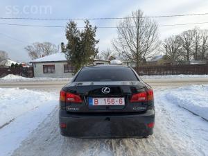 Melns Lexus IS 2006 Ventspils, ar dzinēja tilpumu 2.20 L un nobraukumu 313 tūkst. km par 3300 €, foto 5 vietnē AUTOMOTO.COM.LV