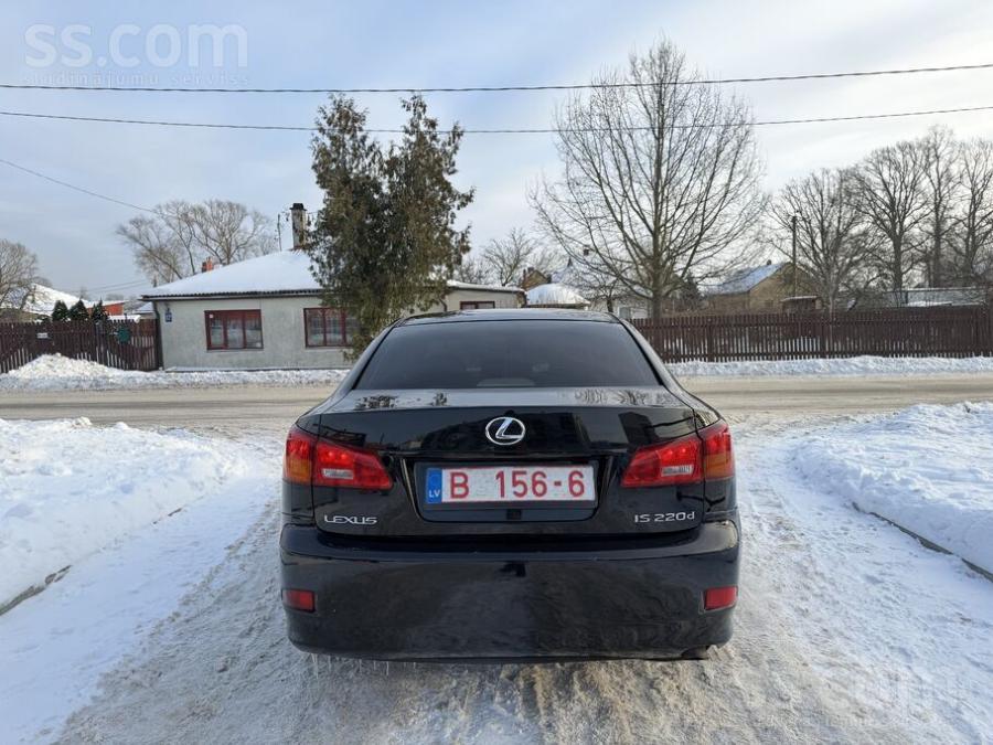Melns Lexus IS 2006 Ventspils, ar dzinēja tilpumu 2.20 L un nobraukumu 313 tūkst. km par 3300 €, foto 5 vietnē AUTOMOTO.COM.LV