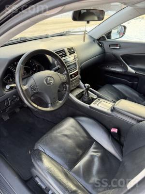 Melns Lexus IS 2006 Ventspils, ar dzinēja tilpumu 2.20 L un nobraukumu 313 tūkst. km par 3300 €, foto 10 vietnē AUTOMOTO.COM.LV