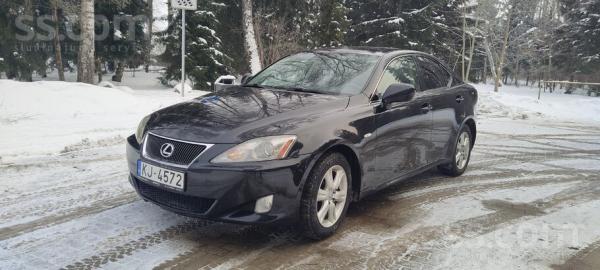 Melns Lexus IS 2006 Saldus, ar dzinēja tilpumu 2.20 L un nobraukumu 227 tūkst. km par 3100 €, foto 1 vietnē AUTOMOTO.COM.LV