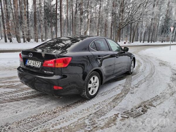 Melns Lexus IS 2006 Saldus, ar dzinēja tilpumu 2.20 L un nobraukumu 227 tūkst. km par 3100 €, foto 5 vietnē AUTOMOTO.COM.LV