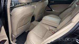 Black Lexus IS 2006 in Riga, with an engine capacity of 2.50 L and mileage of 147 thousand km for 4900 €, photo 11 on AUTOMOTO.COM.LV