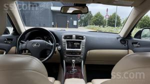 Black Lexus IS 2006 in Riga, with an engine capacity of 2.50 L and mileage of 147 thousand km for 4900 €, photo 12 on AUTOMOTO.COM.LV