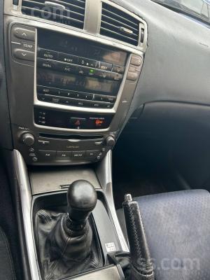 Melns Lexus IS 2006 Rīga, ar dzinēja tilpumu 2.20 L un nobraukumu 339 tūkst. km par 2100 €, foto 13 vietnē AUTOMOTO.COM.LV