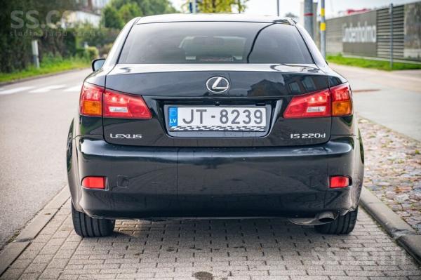 Lexus IS 2006 Rīga vietnē Melns Lexus IS 2006 Rīga, ar dzinēja tilpumu 2.20 L un nobraukumu 345 tūkst. km par 1590 €, foto 6 vietnē AUTOMOTO.COM.LV