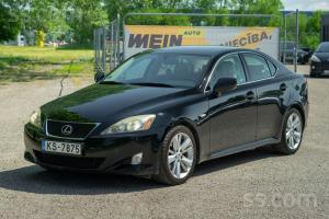 Black Lexus IS 2007 in Liepaja, with an engine capacity of 2.50 L and mileage of 207 thousand km for 4200 €, photo 1 on AUTOMOTO.COM.LV