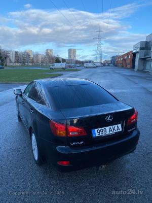 Melns Lexus IS 2007 Tallina, ar dzinēja tilpumu 2.20 L un nobraukumu 259 tūkst. km par 4300 €, foto 4 vietnē AUTOMOTO.COM.LV