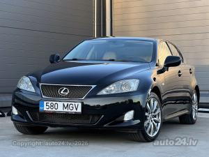 Black Lexus IS 2007 in Tallinn, with an engine capacity of 2.50 L and mileage of 179 thousand km for 6495 €, photo  on AUTOMOTO.COM.LV