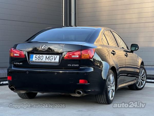 Melns Lexus IS 2007 Tallina, ar dzinēja tilpumu 2.50 L un nobraukumu 179 tūkst. km par 6495 €, foto 2 vietnē AUTOMOTO.COM.LV