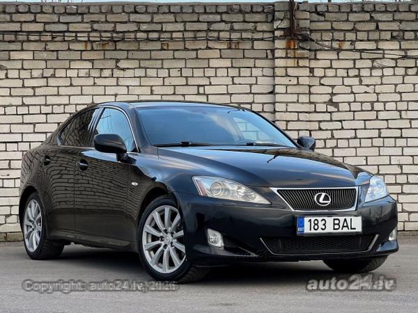 Melns Lexus IS 2007 Tallina, ar dzinēja tilpumu 2.50 L un nobraukumu 198 tūkst. km par 6795 €, foto 3 vietnē AUTOMOTO.COM.LV