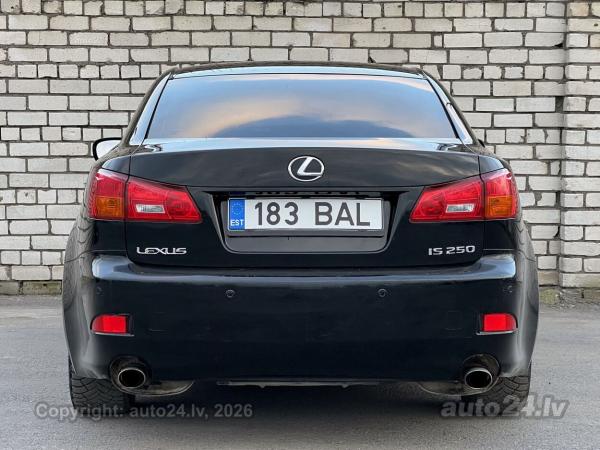 Melns Lexus IS 2007 Tallina, ar dzinēja tilpumu 2.50 L un nobraukumu 198 tūkst. km par 6795 €, foto 6 vietnē AUTOMOTO.COM.LV