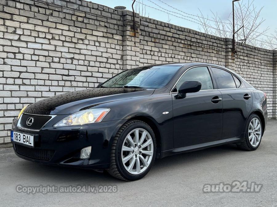 Melns Lexus IS 2007 Tallina, ar dzinēja tilpumu 2.50 L un nobraukumu 198 tūkst. km par 6795 €, foto 7 vietnē AUTOMOTO.COM.LV
