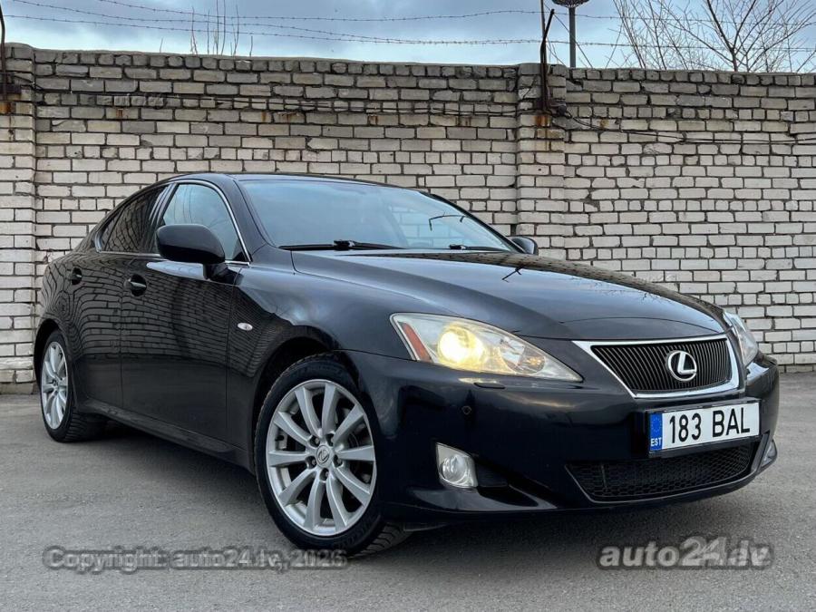 Melns Lexus IS 2007 Tallina, ar dzinēja tilpumu 2.50 L un nobraukumu 198 tūkst. km par 6795 €, foto 9 vietnē AUTOMOTO.COM.LV
