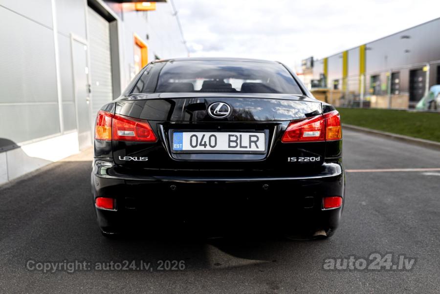 Melns Lexus IS 2007 Tallina, ar dzinēja tilpumu 2.20 L un nobraukumu 250 tūkst. km par 3499 €, foto 6 vietnē AUTOMOTO.COM.LV