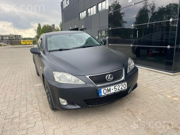 Melns Lexus IS 2007 Rīga, ar dzinēja tilpumu 2.20 L un nobraukumu 0 tūkst. km par 2350 €, foto 1 vietnē AUTOMOTO.COM.LV