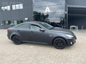 Black Lexus IS 2007 in Riga, with an engine capacity of 2.20 L and mileage of 0 thousand km for 2350 €, photo 3 on AUTOMOTO.COM.LV