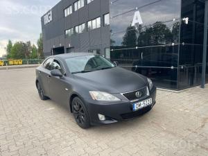 Black Lexus IS 2007 in Riga, with an engine capacity of 2.20 L and mileage of 0 thousand km for 2350 €, photo 6 on AUTOMOTO.COM.LV
