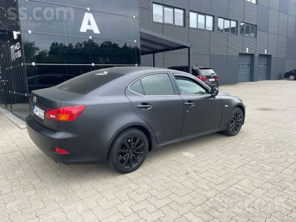 Melns Lexus IS 2007 Rīga, ar dzinēja tilpumu 2.20 L un nobraukumu 0 tūkst. km par 2350 €, foto 8 vietnē AUTOMOTO.COM.LV