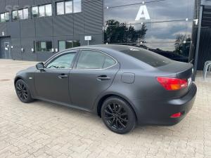 Black Lexus IS 2007 in Riga, with an engine capacity of 2.20 L and mileage of 0 thousand km for 2350 €, photo 11 on AUTOMOTO.COM.LV