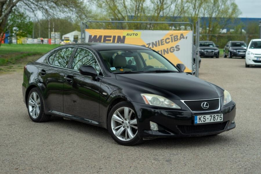 Melns Lexus IS 2007 Rīga, ar dzinēja tilpumu 2.50 L un nobraukumu 207 tūkst. km par 4200 €, foto 11 vietnē AUTOMOTO.COM.LV