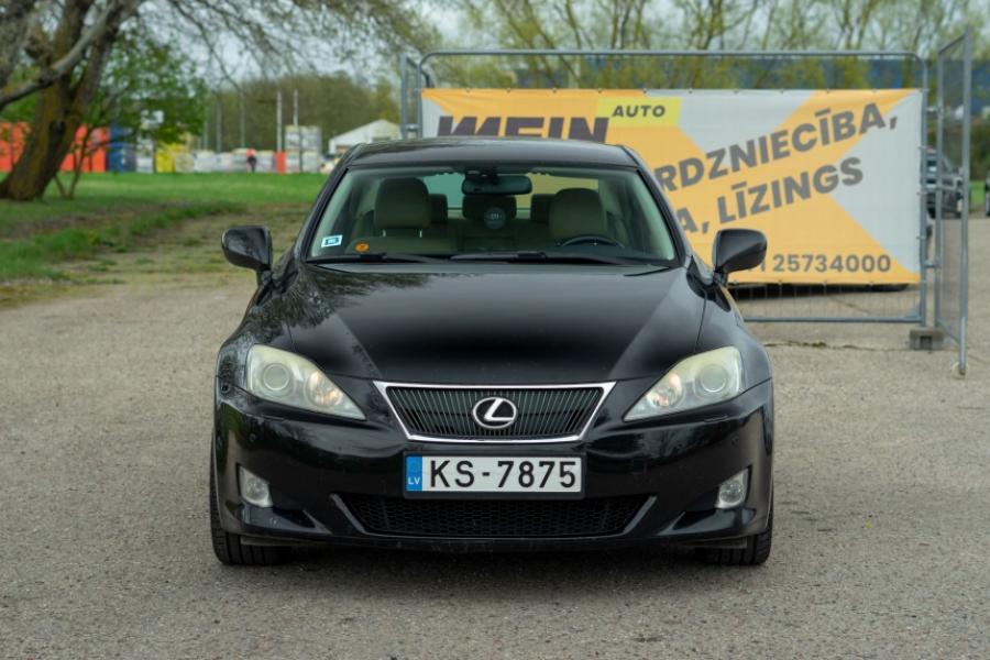 Melns Lexus IS 2007 Rīga, ar dzinēja tilpumu 2.50 L un nobraukumu 207 tūkst. km par 4200 €, foto 12 vietnē AUTOMOTO.COM.LV