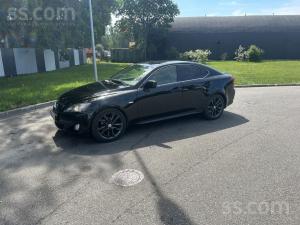 Black Lexus IS 2007 in Riga, with an engine capacity of 2.50 L and mileage of 181 thousand km for 3950 €, photo  on AUTOMOTO.COM.LV