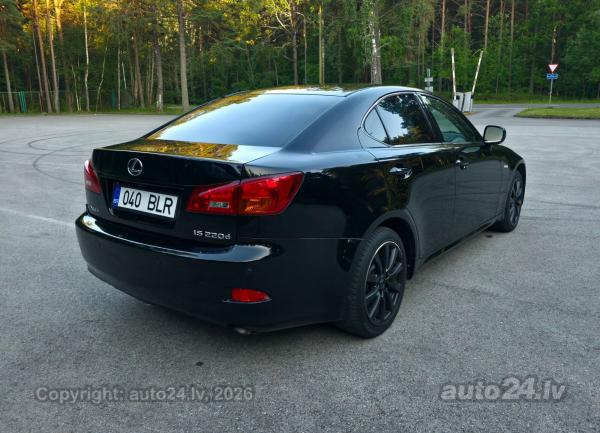 Melns Lexus IS 2007 Tallina, ar dzinēja tilpumu 2.20 L un nobraukumu 251 tūkst. km par 3599 €, foto 5 vietnē AUTOMOTO.COM.LV